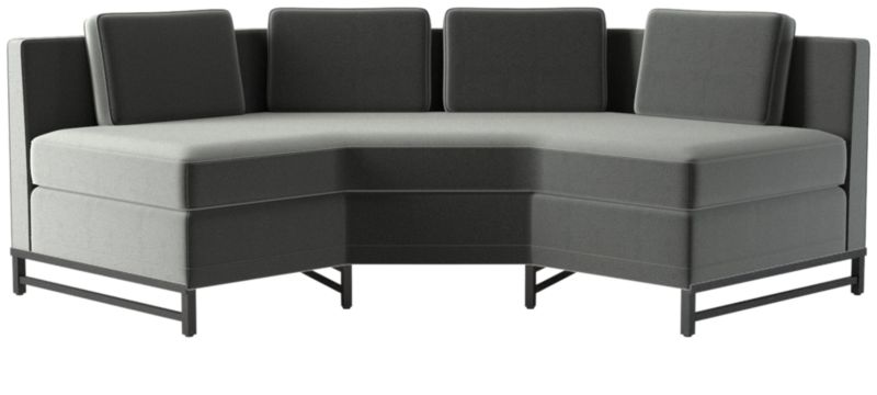 Metric Quarter Octagon Corner Sofa Model 8017 Dale Grey by Paul McCobb ...