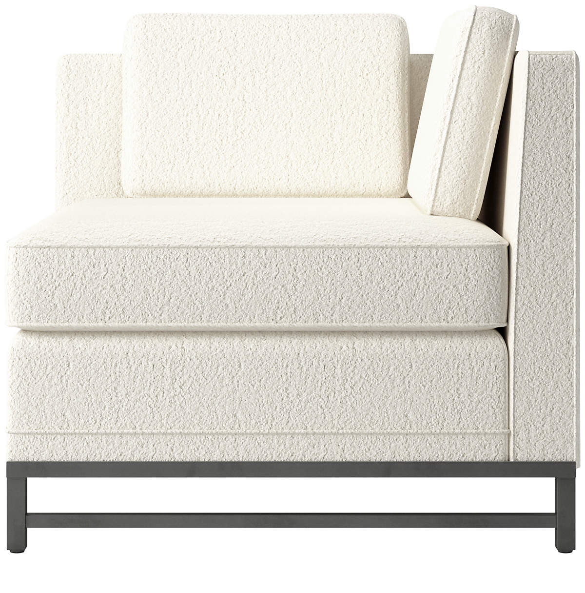 Metric Corner Chair Wooly Sand by Paul McCobb + Reviews | CB2