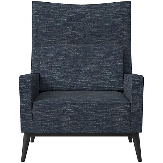 Embassy Lounge Chair Hatch Platinum | CB2