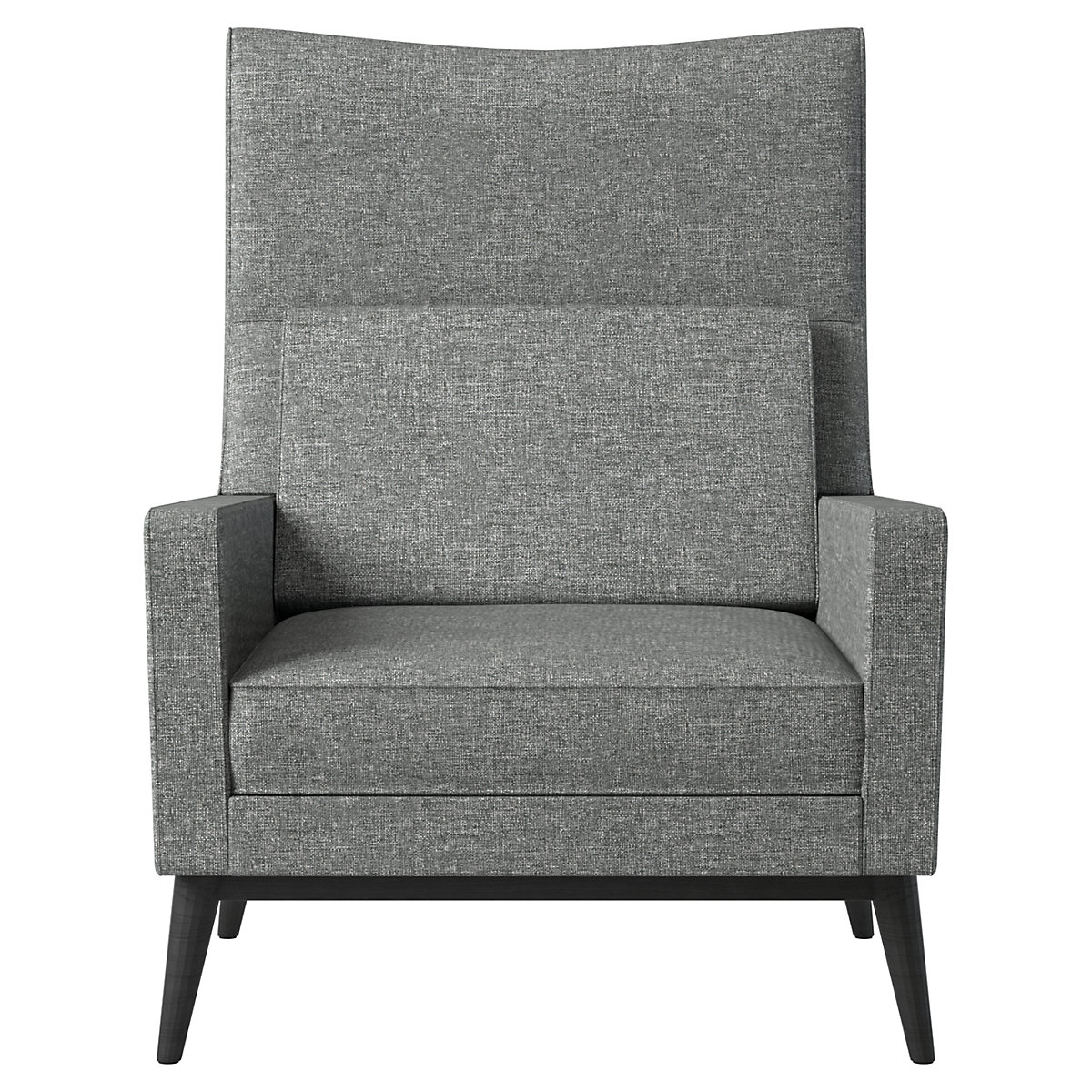 Embassy Lounge Chair Hatch Charcoal | CB2