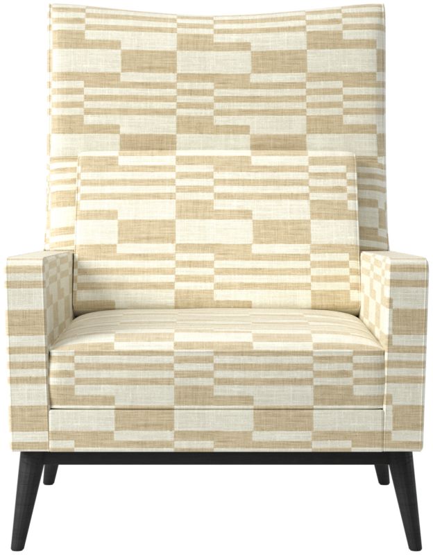 Embassy Lounge Chair Piano Cloud | CB2