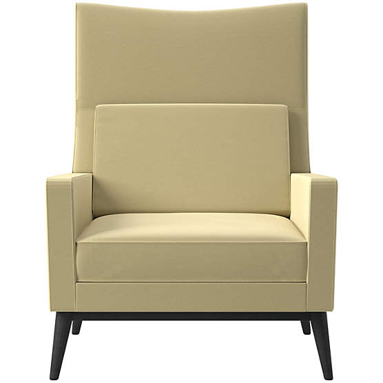 Embassy Lounge Chair Elliot Dove | CB2