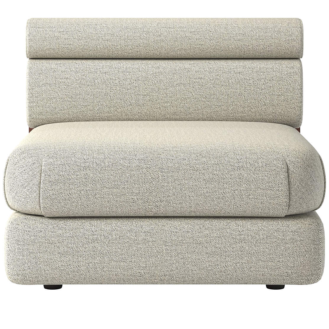 Chale Armless Chair Deauville Dune | CB2