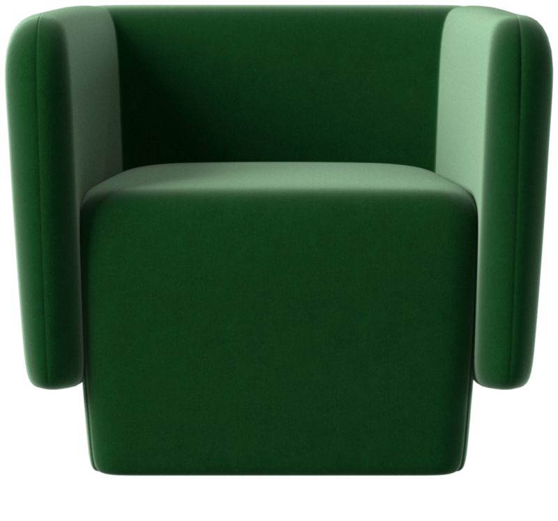 Escapade Lounge Chair Luca Emerald by Kravitz Design | CB2
