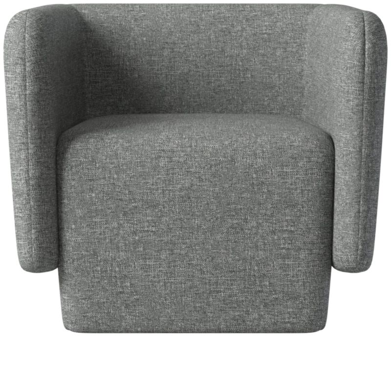Escapade Lounge Chair Hatch Charcoal by Kravitz Design | CB2