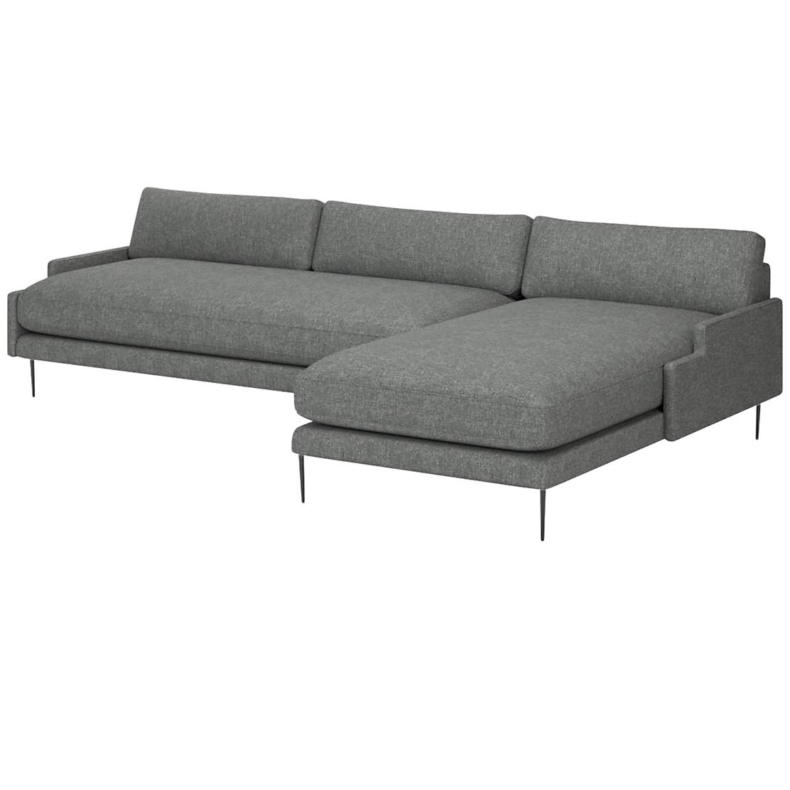 Ditto Grey Sectional Sofa | CB2