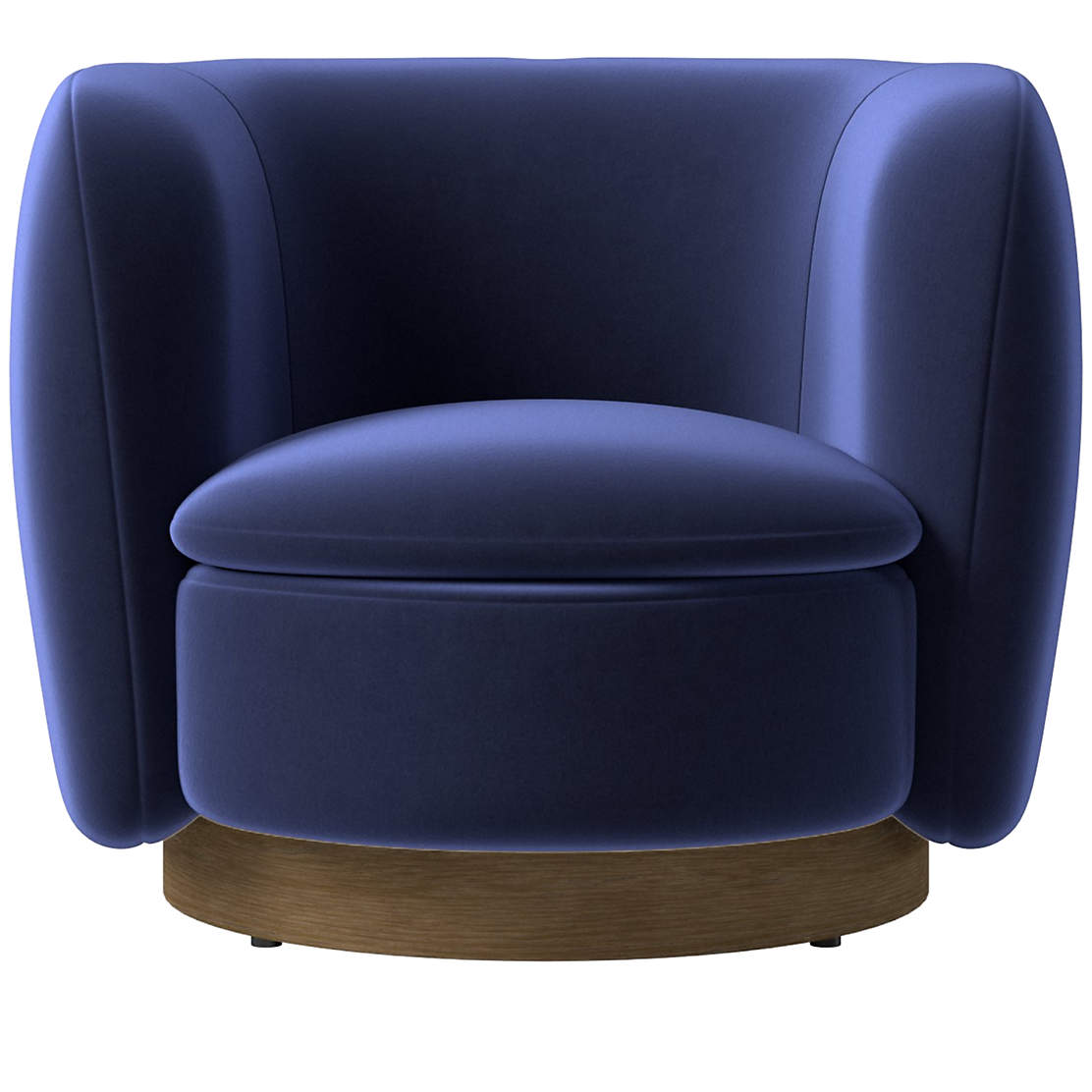 Muir Swivel Chair Luca Emerald | CB2