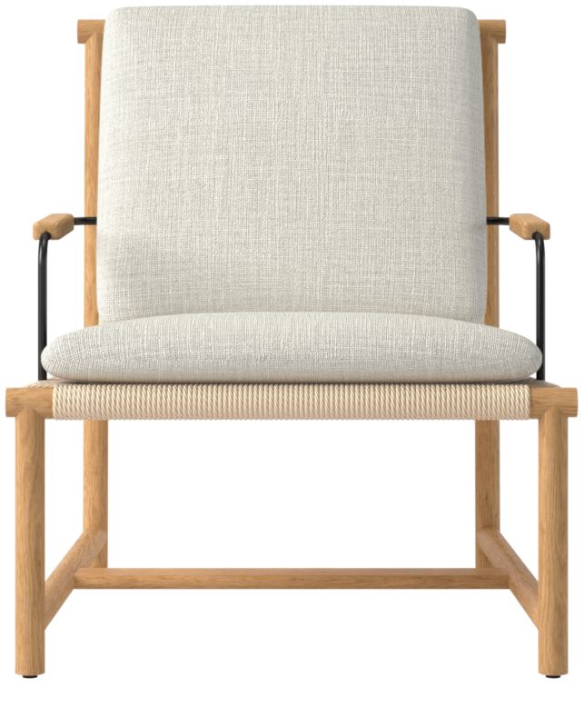 Anacapa Lounge Chair Lindy Snow by Lawson-Fenning | CB2