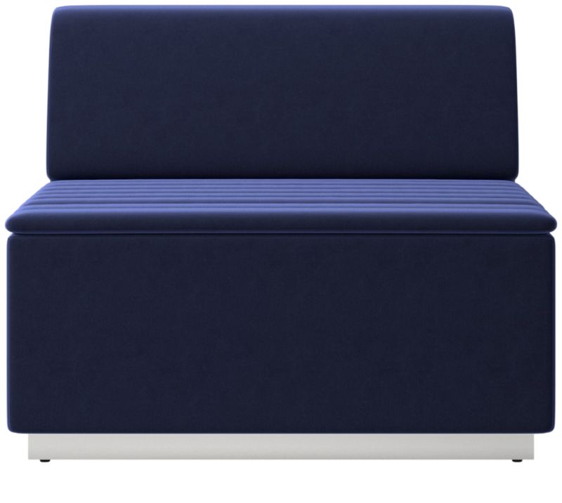 Salon Armless Chair Luca Eclipse | CB2