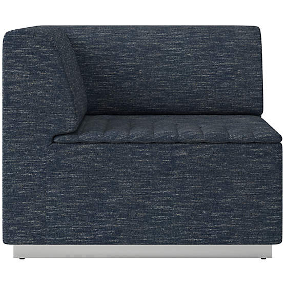 Salon Corner Chair Nomad Charcoal | CB2