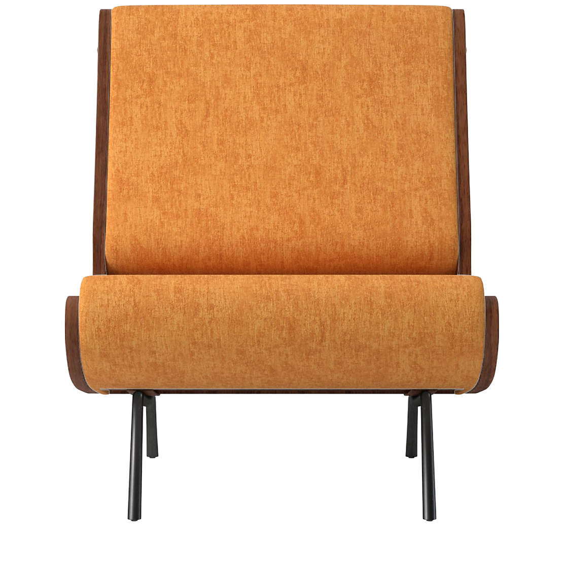 Meda Armless Lounge Chair Luca Emerald | CB2