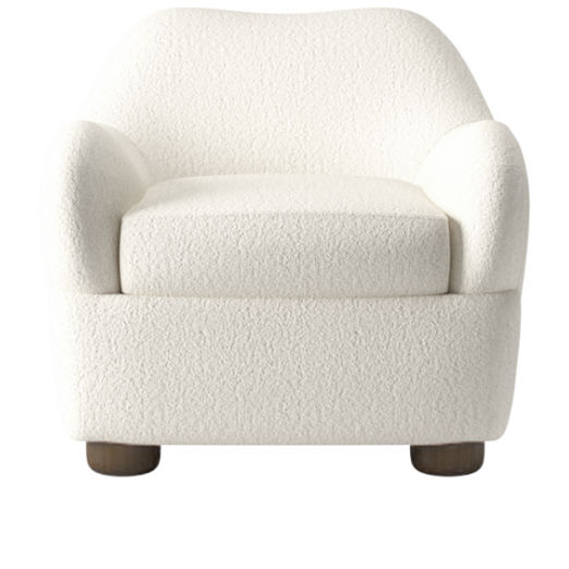 Wooly Fabric in Sand Custom Furniture | CB2