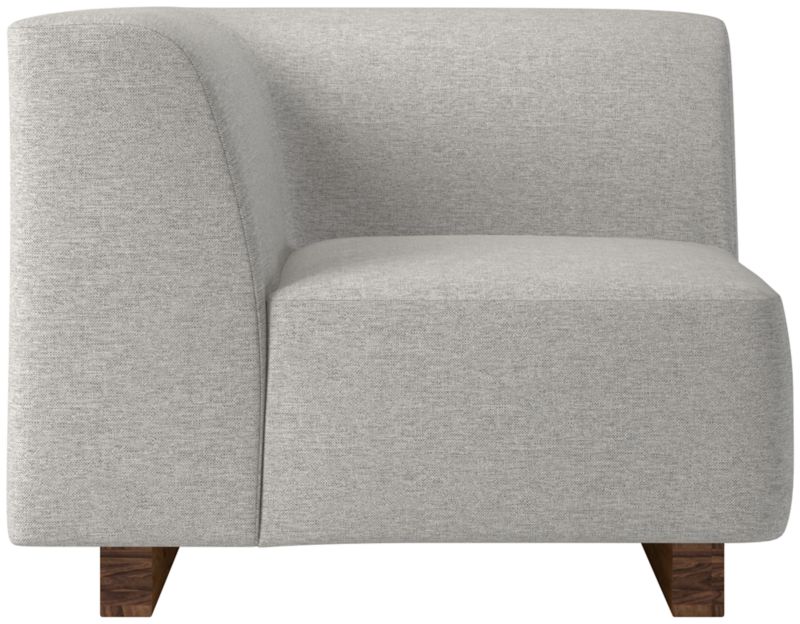 Terrain Corner Chair Hatch Platinum | CB2