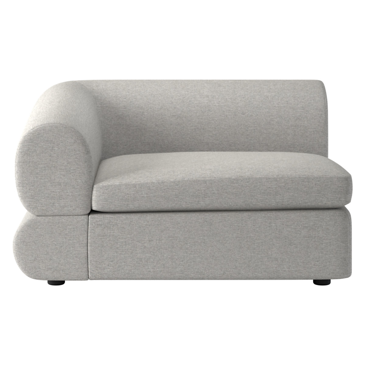 Chale Chair with Left Arm Hatch Platinum | CB2