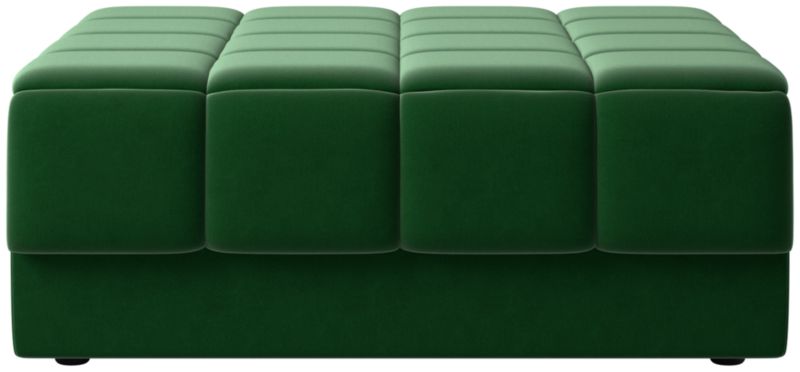 Pezzo Ottoman Luca Emerald | CB2
